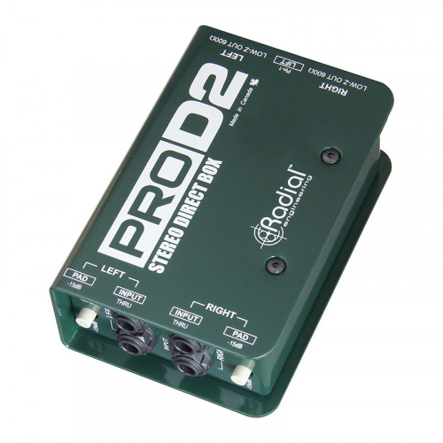 Ди-бокс Radial Pro D2 в аренду на мероприятие в Москве